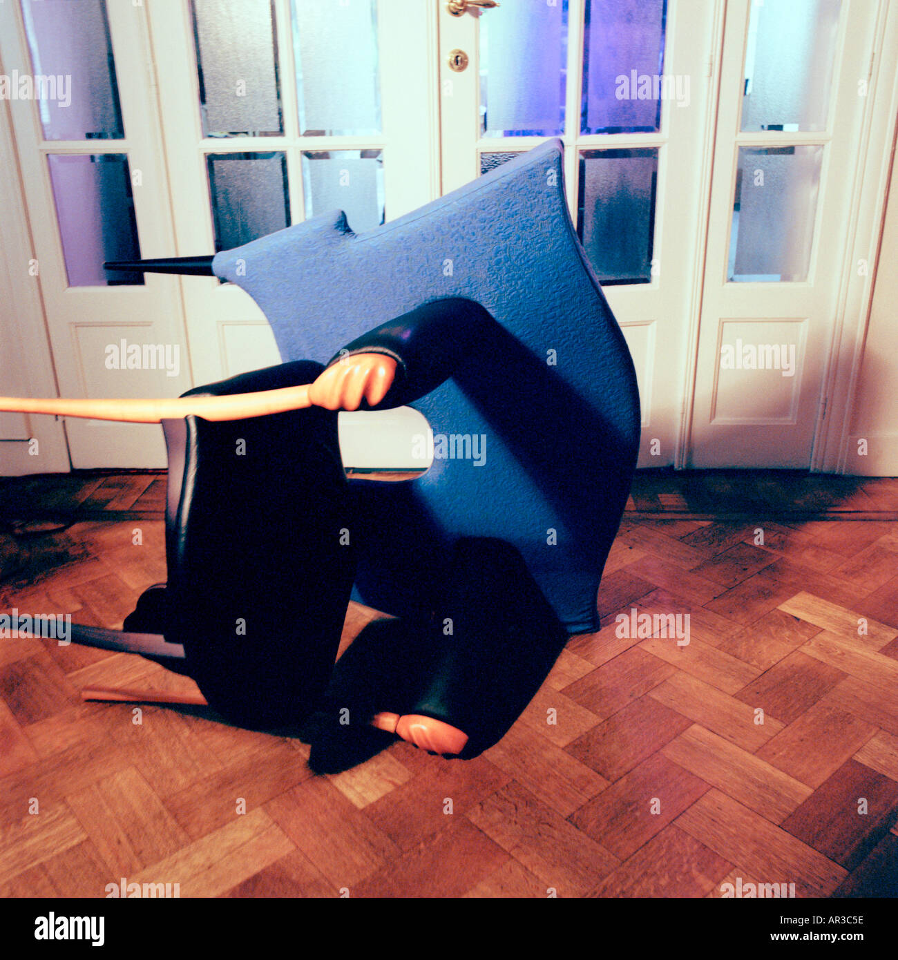 Overturned chair hi-res stock photography and images - Alamy