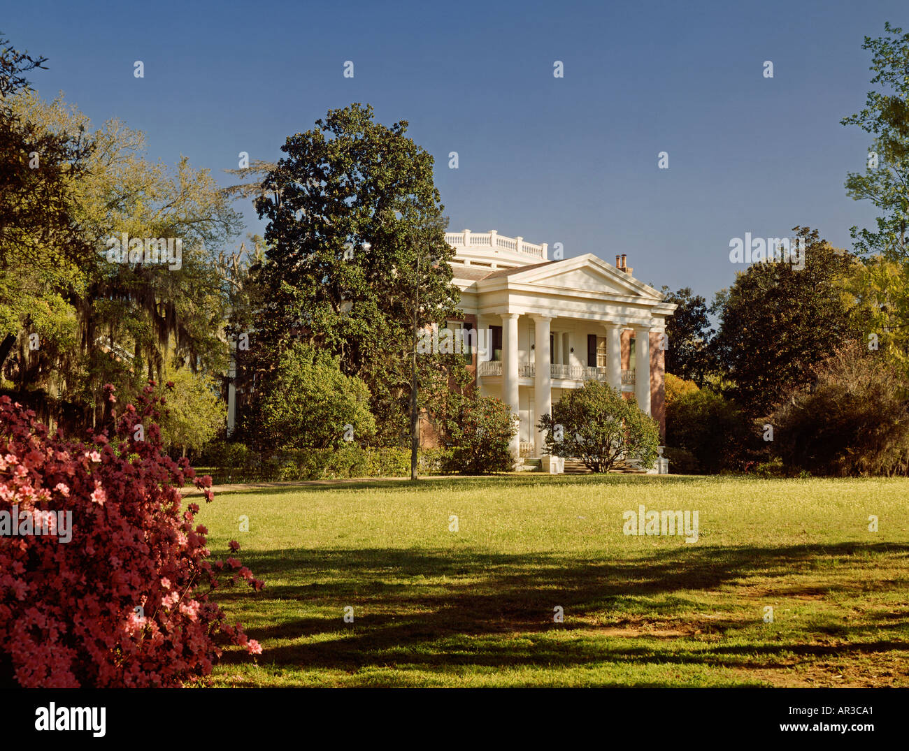 Melrose Mansion in Natchez Mississippi USA Stock Photo - Alamy