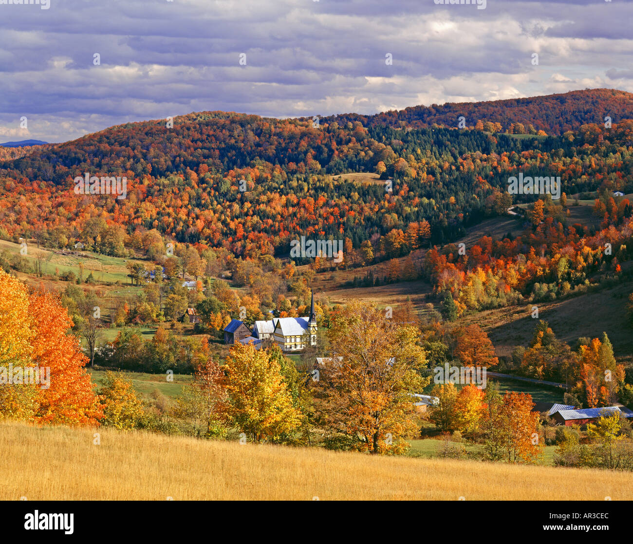 village of East Orange Vermont USA Stock Photo - Alamy