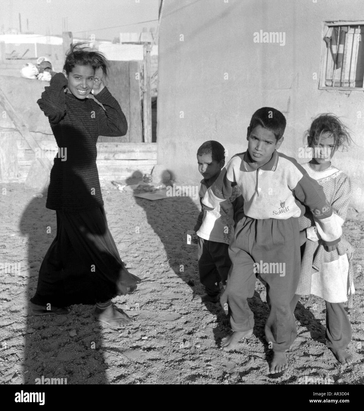 Ancient Egyptian Children Playing