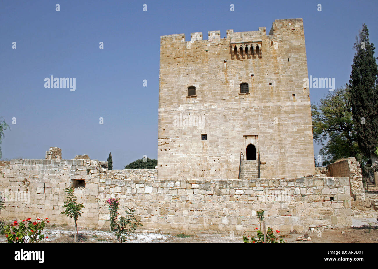 KOLOSSI CASTLE. CYPRUS Stock Photo - Alamy