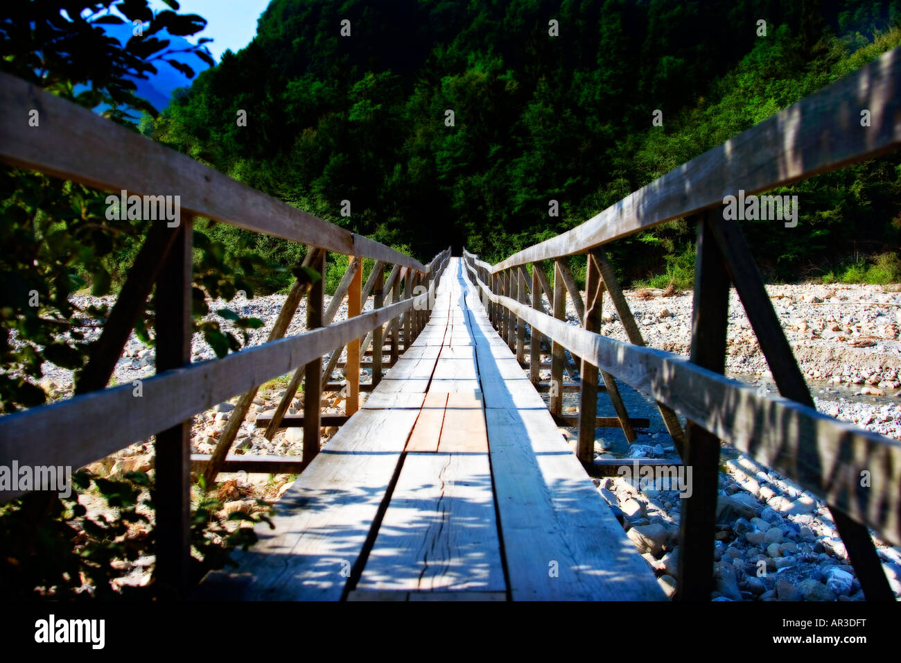 Bridge over dry river bed hi-res stock photography and images - Alamy
