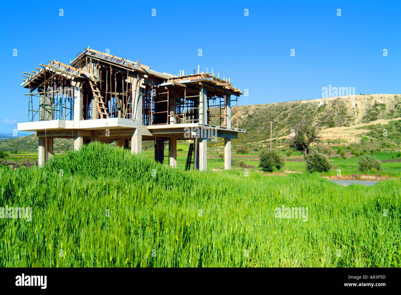 cyprus building property development Stock Photo - Alamy