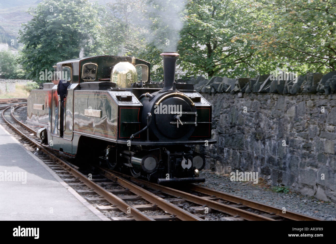 Ffestiniog railway slate hi-res stock photography and images - Alamy