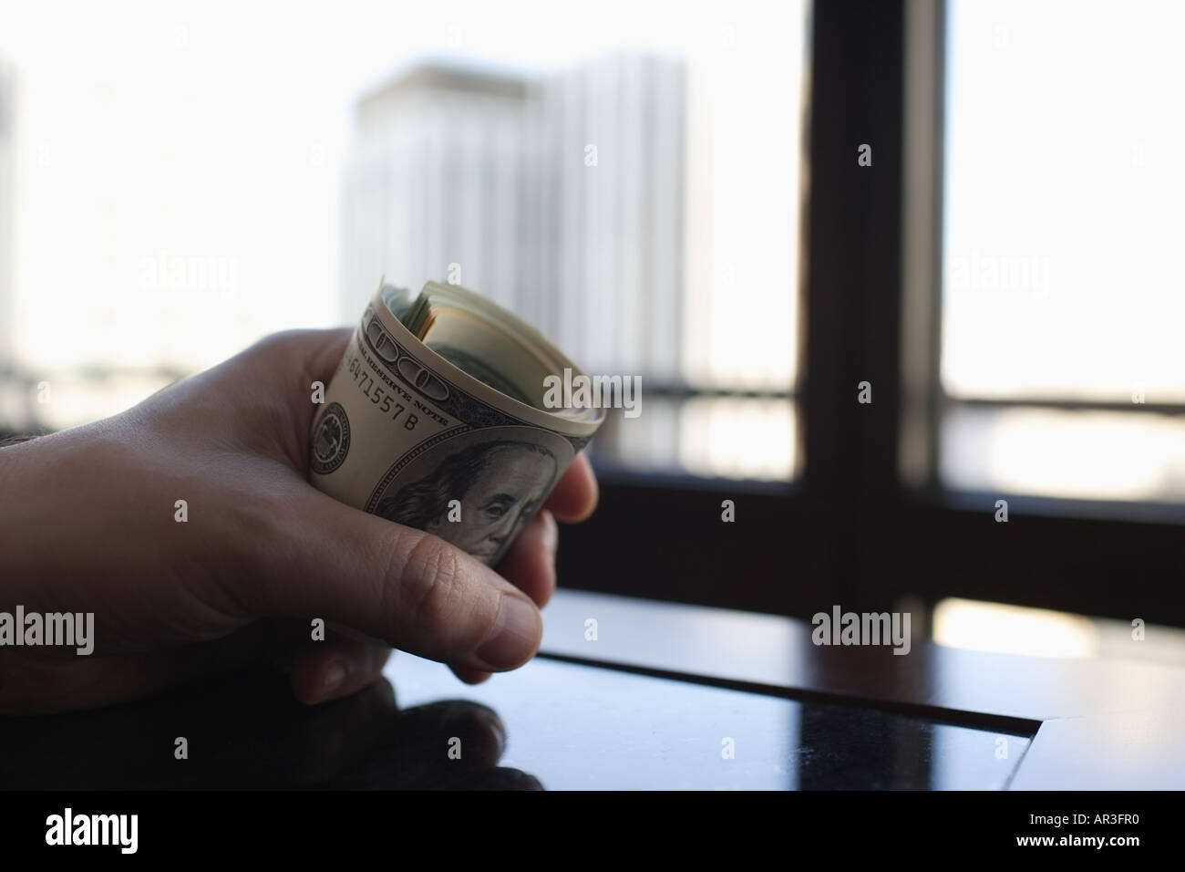 Bundle money american dollars hi-res stock photography and images - Alamy