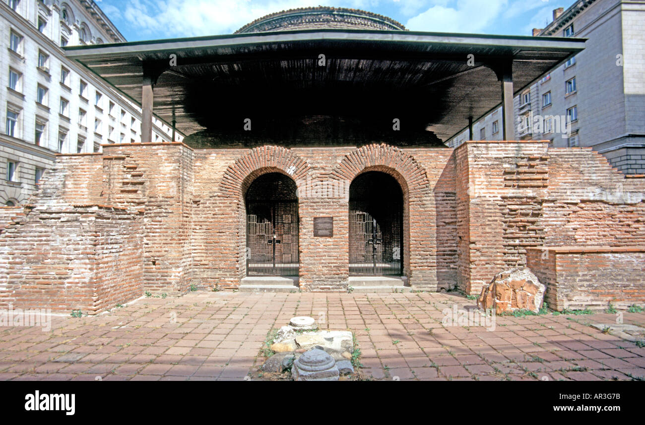 Saint George Rotunda In Sofia The Capital Of Bulgaria Stock Photo - Alamy
