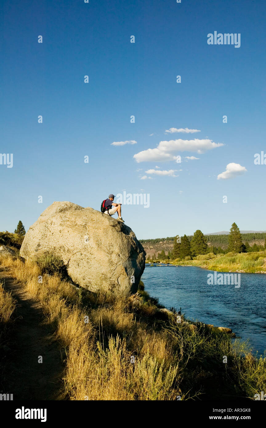 Hiking Truckee, California Stock Photo - Alamy