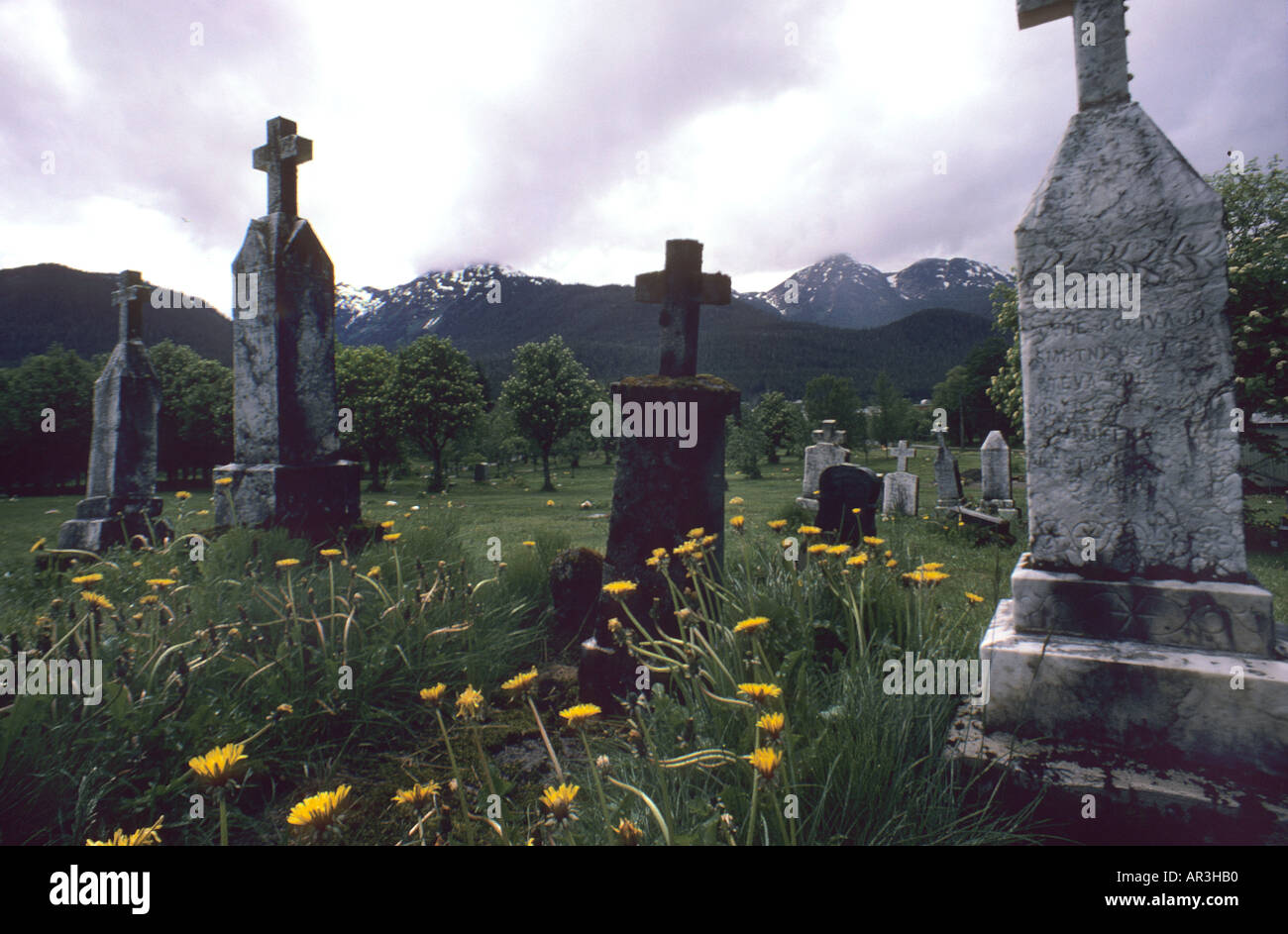 Cemetary alaska hi-res stock photography and images - Alamy