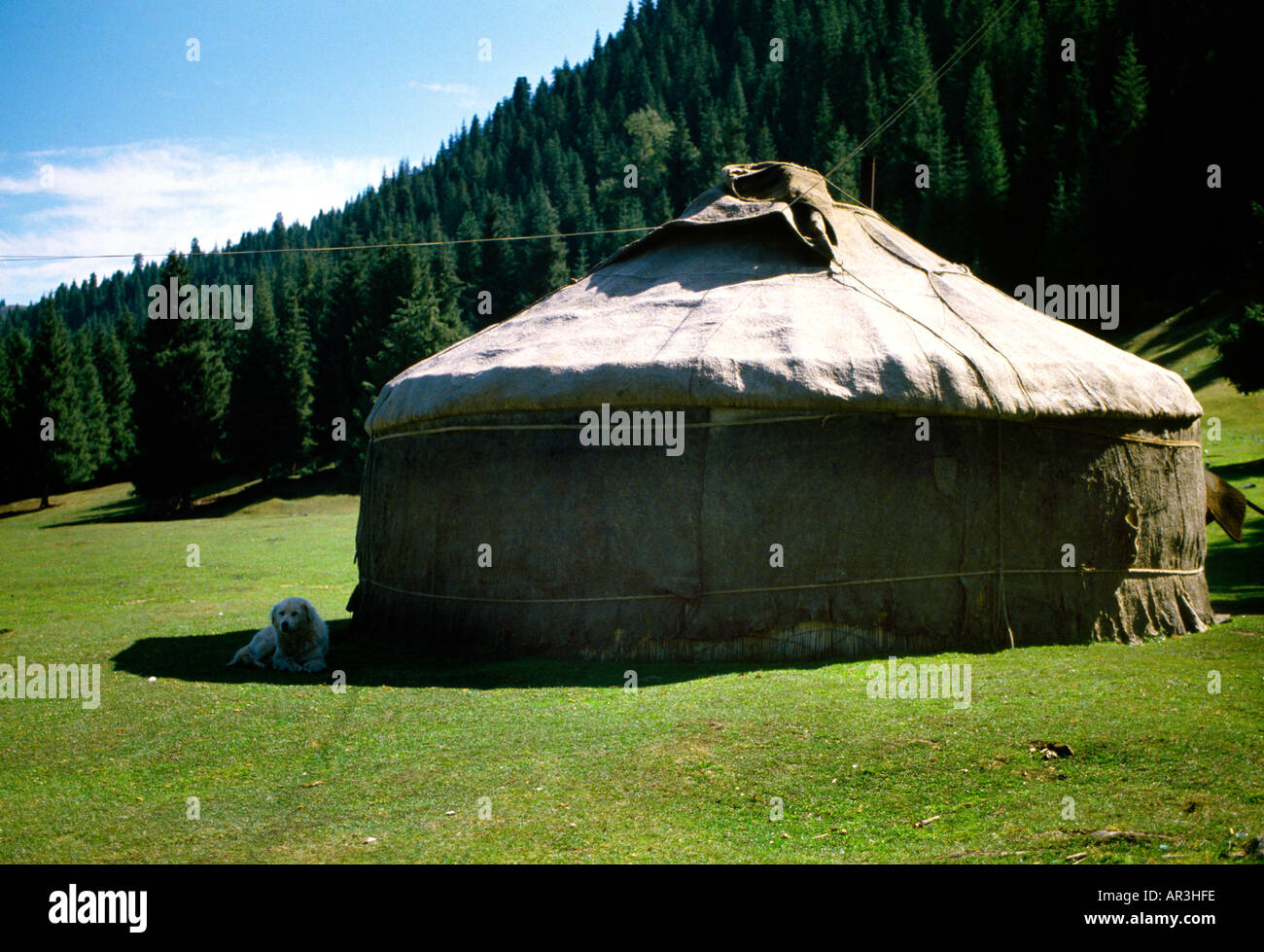 Kazakhstan yurt tent hi-res stock photography and images - Alamy