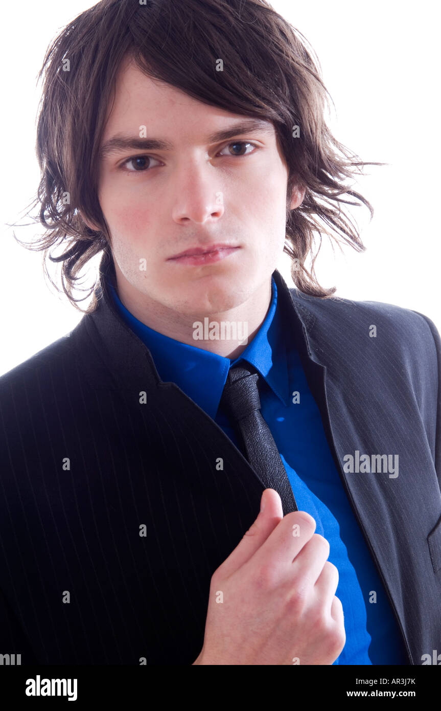young man looking cool Stock Photo - Alamy