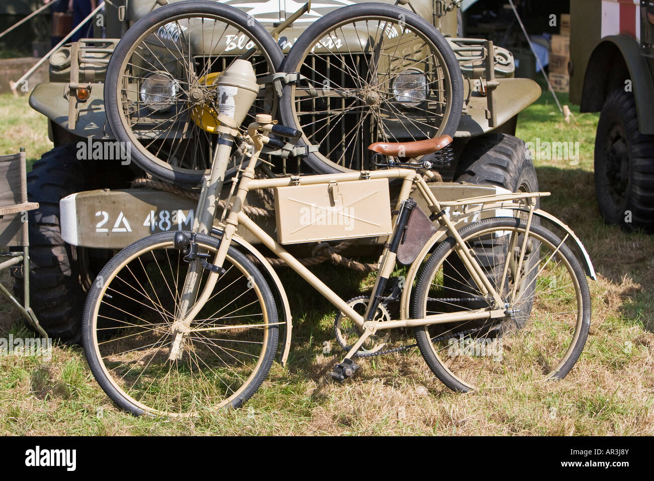 Cavalry Bicycle & Rocket Stock Photo - Alamy