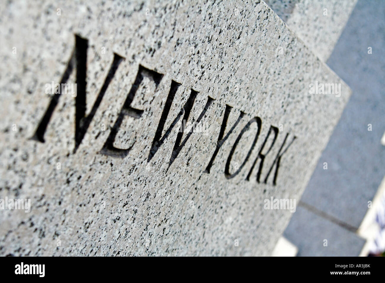 New York pillar at the WWII Memorial in Washington DC Stock Photo - Alamy