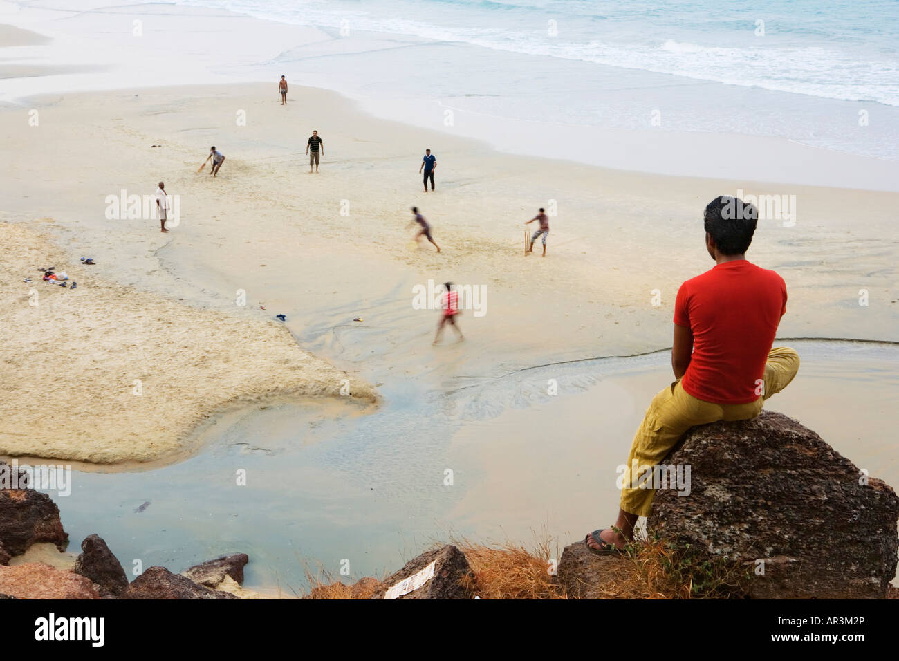 India, sand, cricket hi-res stock photography and images - Alamy