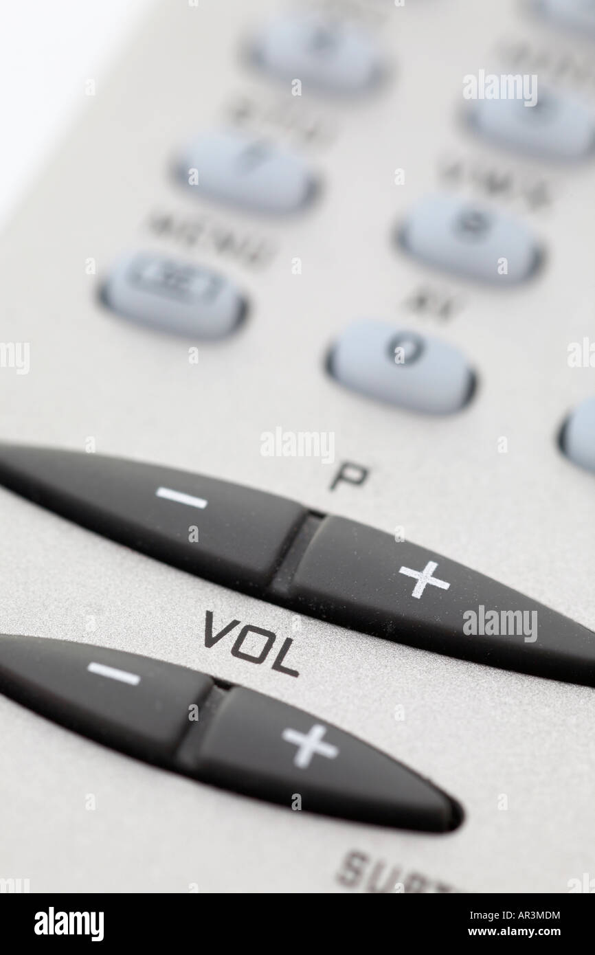 Remote control detail Stock Photo - Alamy