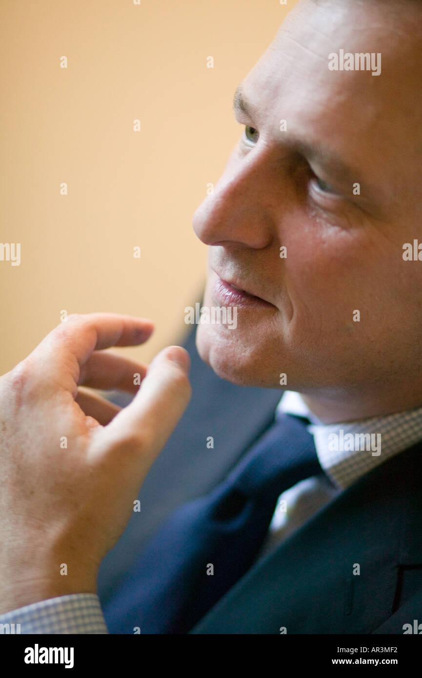 portrait of businessman consultant Stock Photo - Alamy