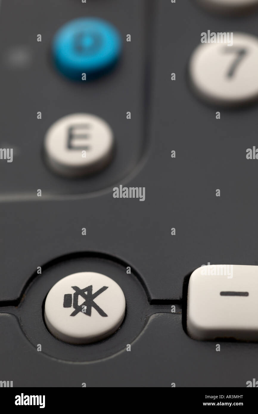 Remote control detail Stock Photo - Alamy
