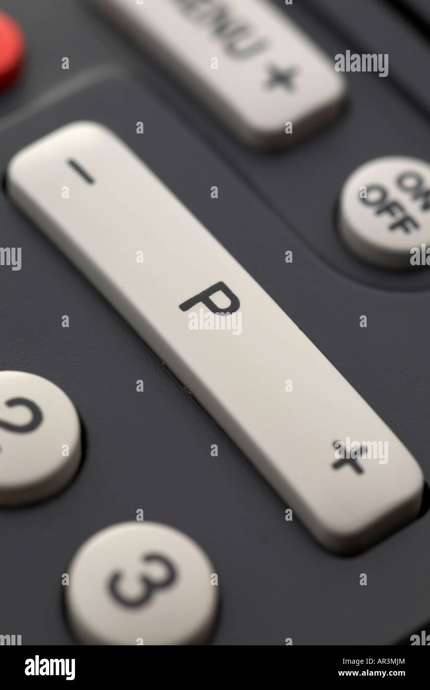 Remote control detail Stock Photo - Alamy