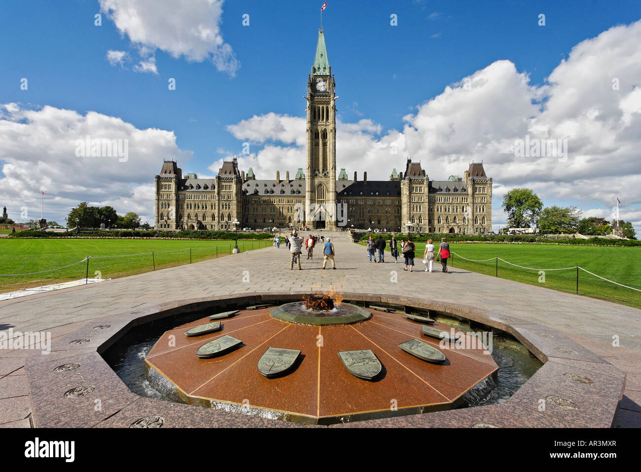 Centennial Flame located on Parliament Hill Centennial Flame was ...