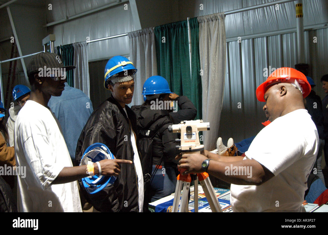 Kids learning a trade Stock Photo - Alamy