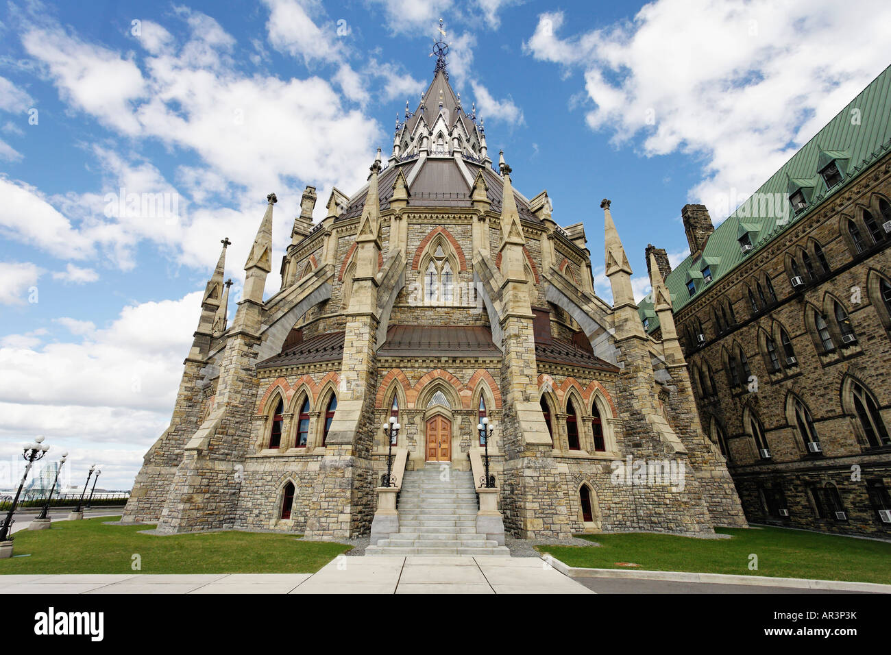 The Library of Parliament is the last remaining part of the original ...