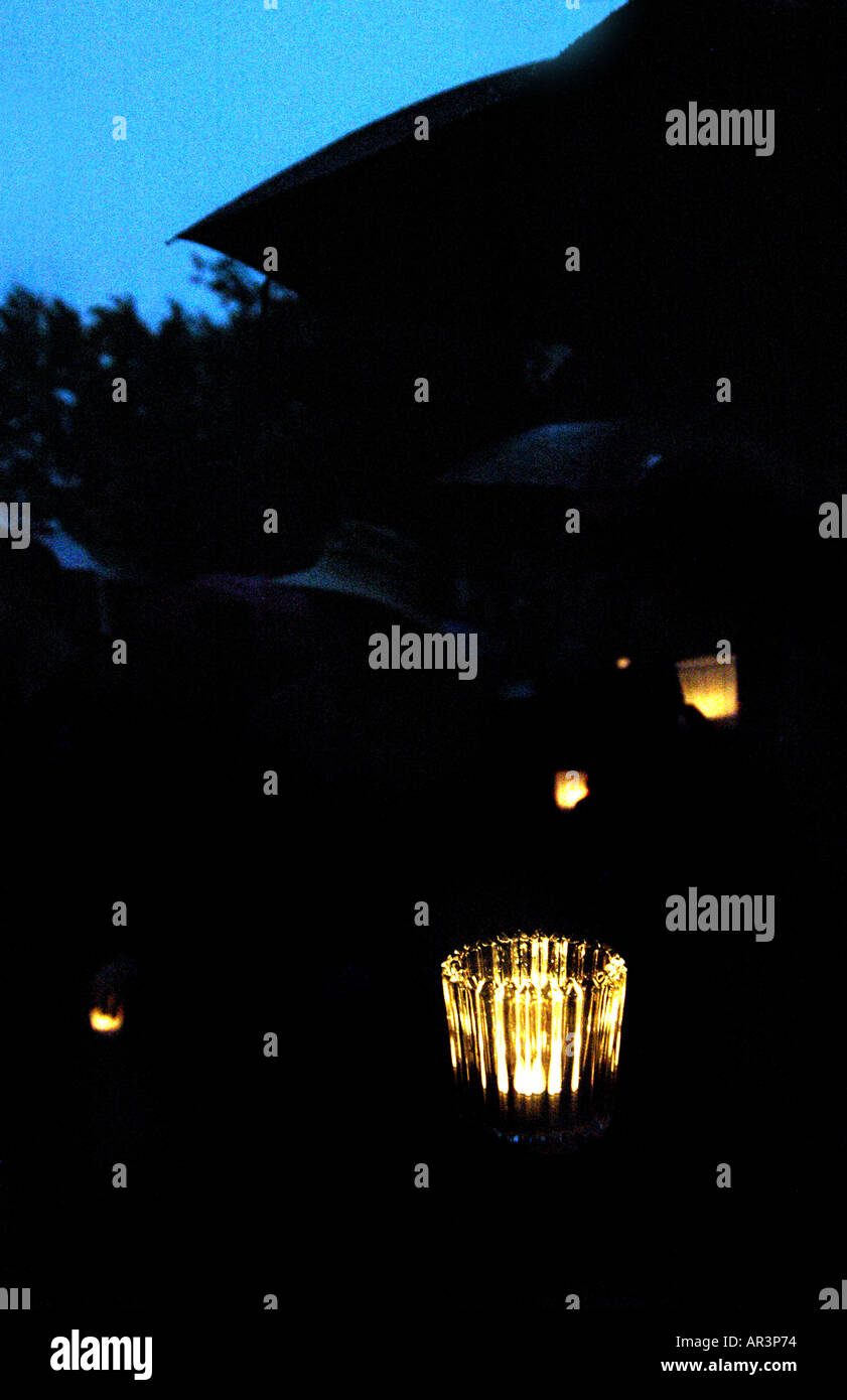 candles at night Stock Photo - Alamy
