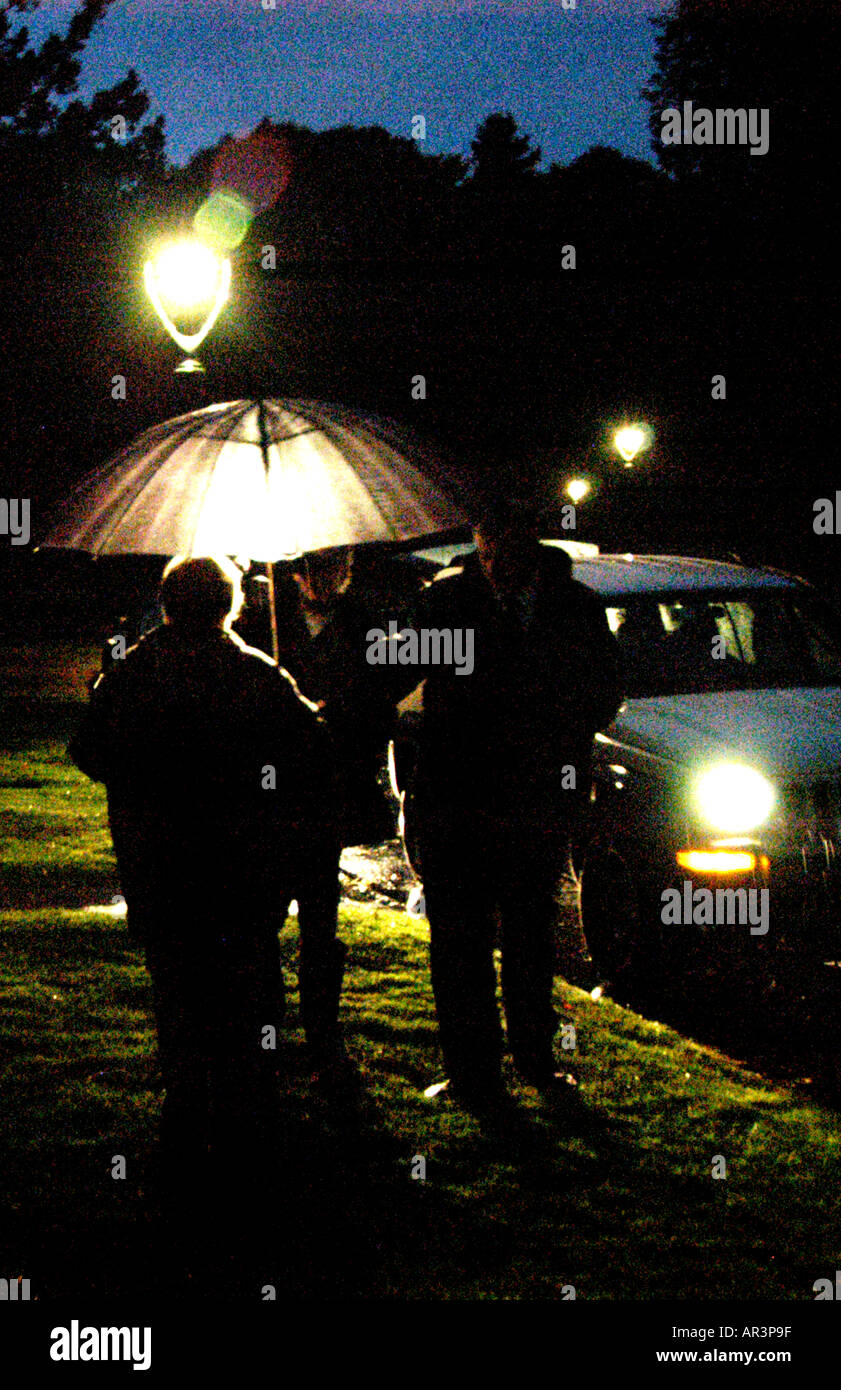 Night interview hi-res stock photography and images - Alamy