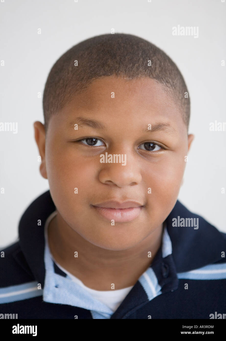Close up of African boy Stock Photo - Alamy