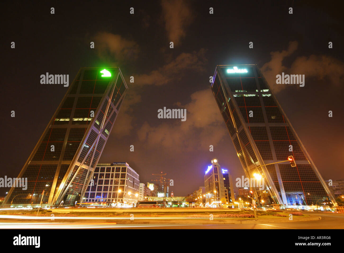 Torres Kio, Madrid (Spain Stock Photo - Alamy