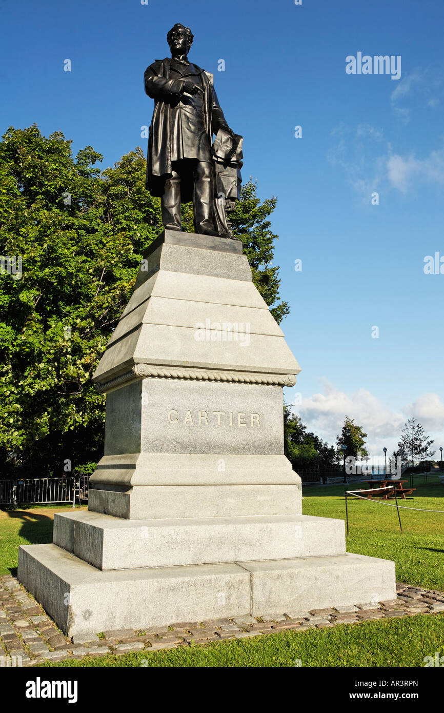 Monument of Sir George Etienne Cartier a French Canadian statesman and ...