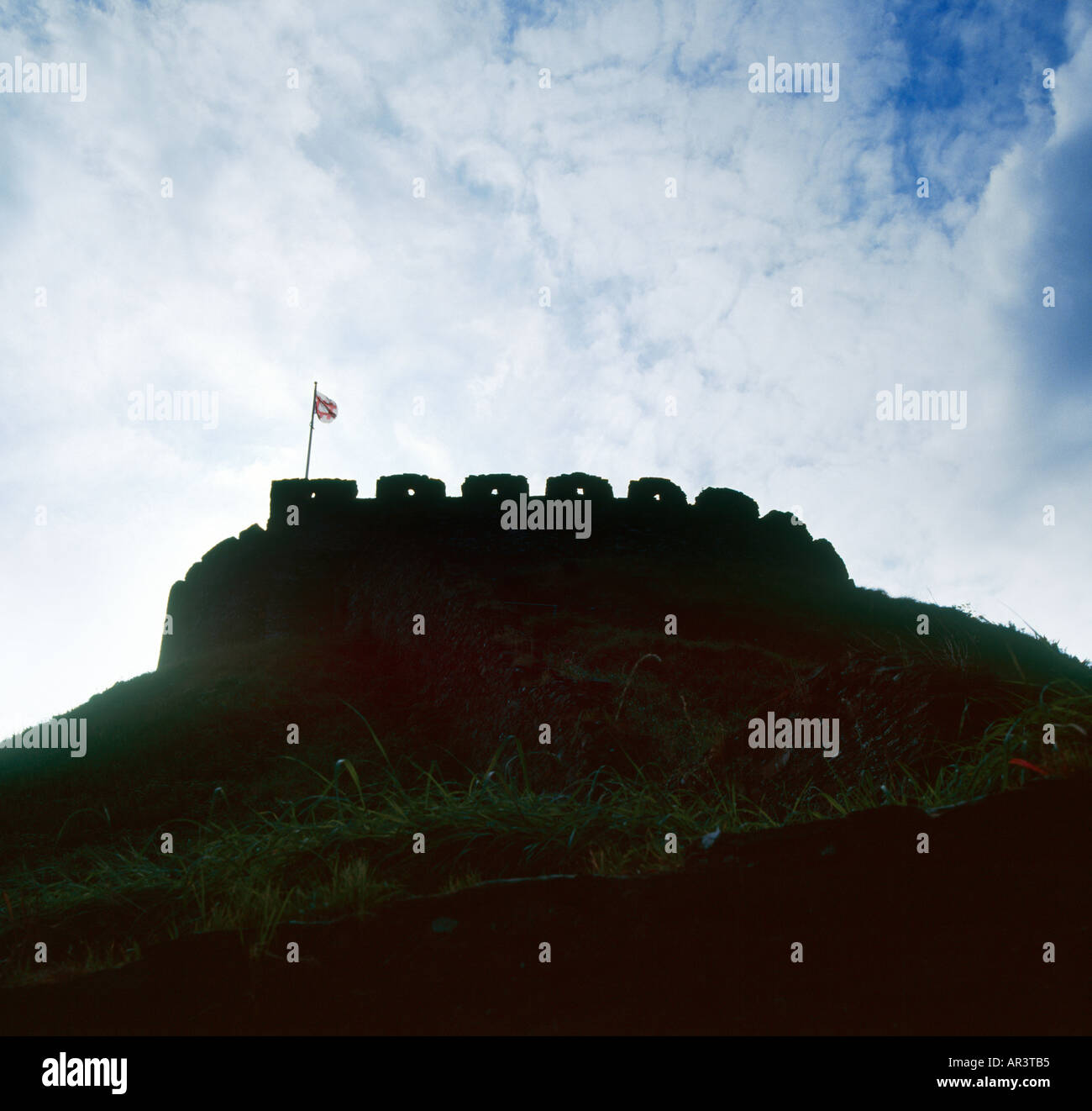 Totnes Castle Devon England Stock Photo - Alamy