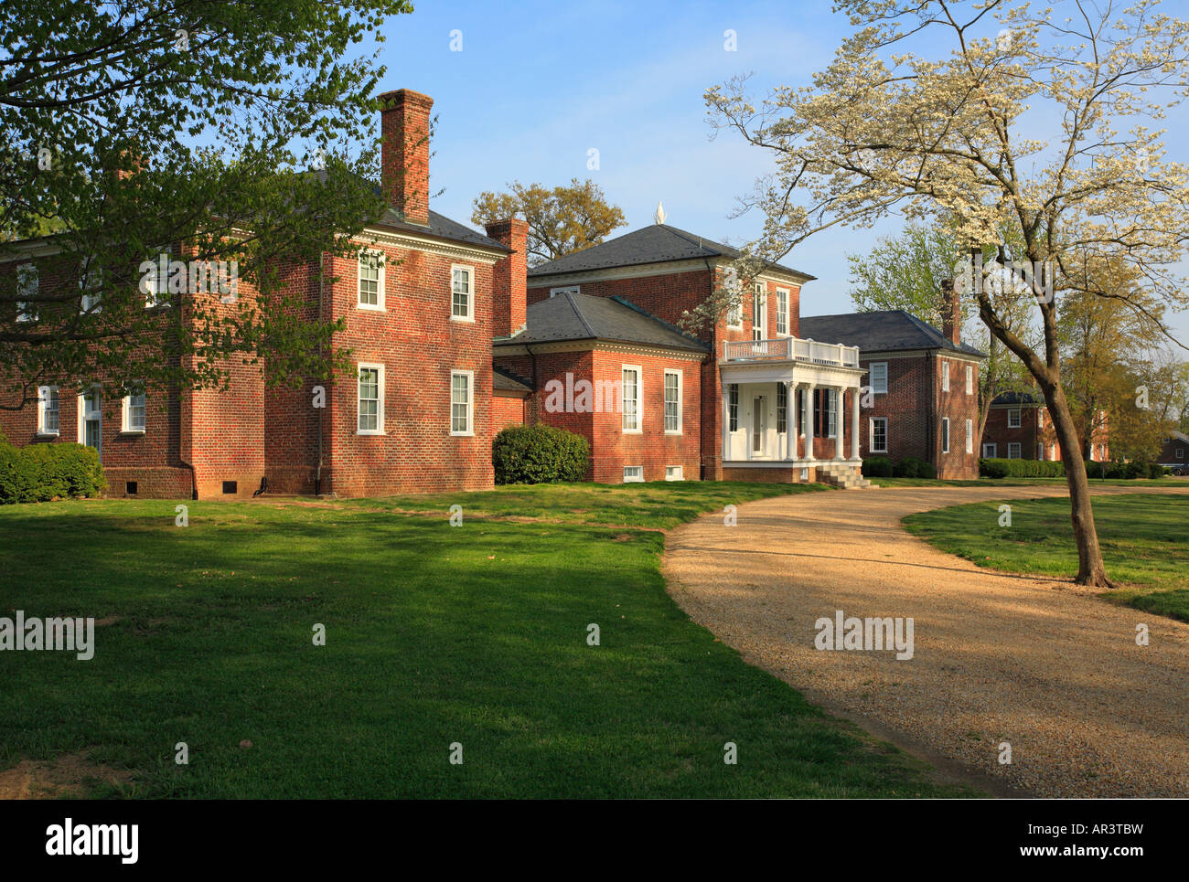 Brandon Plantation and Gardens, Spring Grove, Virginia, USA Stock Photo ...