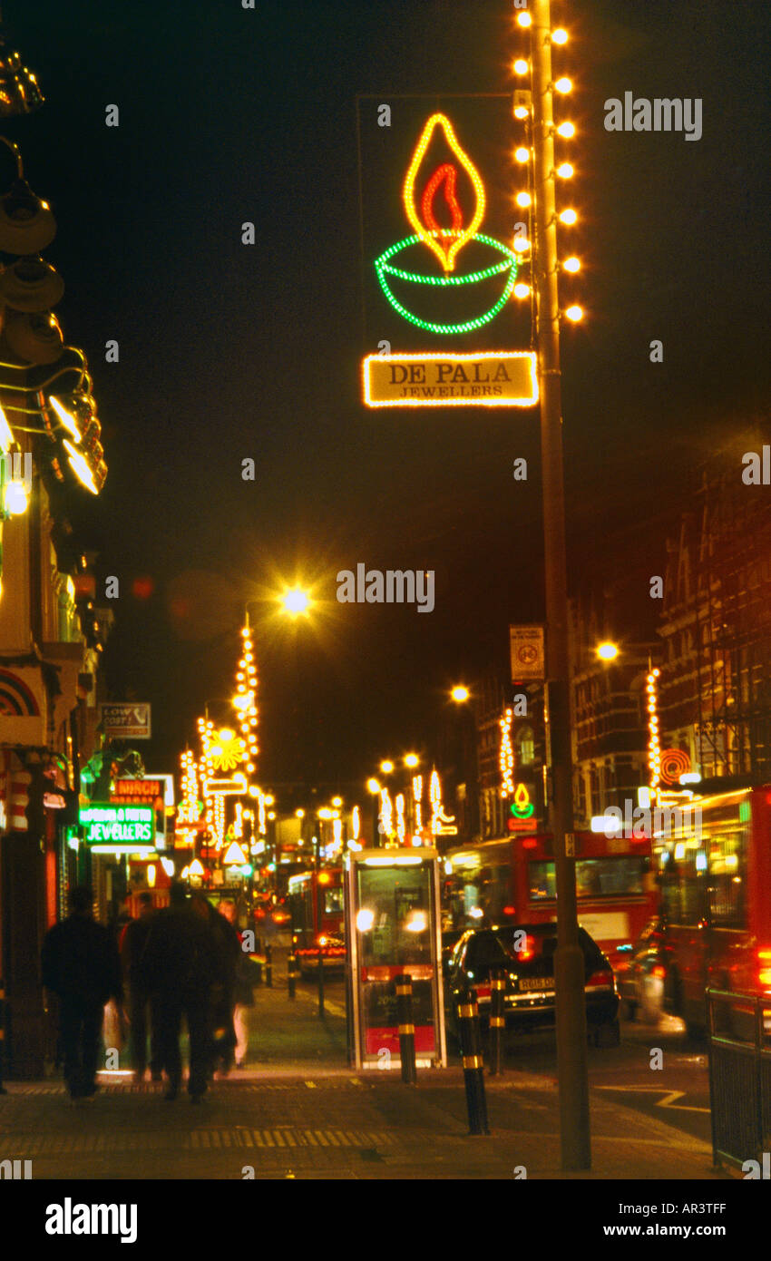 Neon Diva Lights Tooting London Stock Photo - Alamy