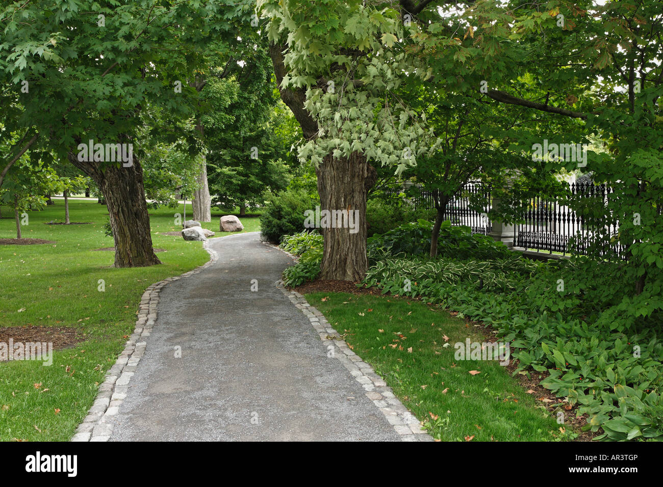 Walking paths on the grounds of Rideau Hall Governor General's ...