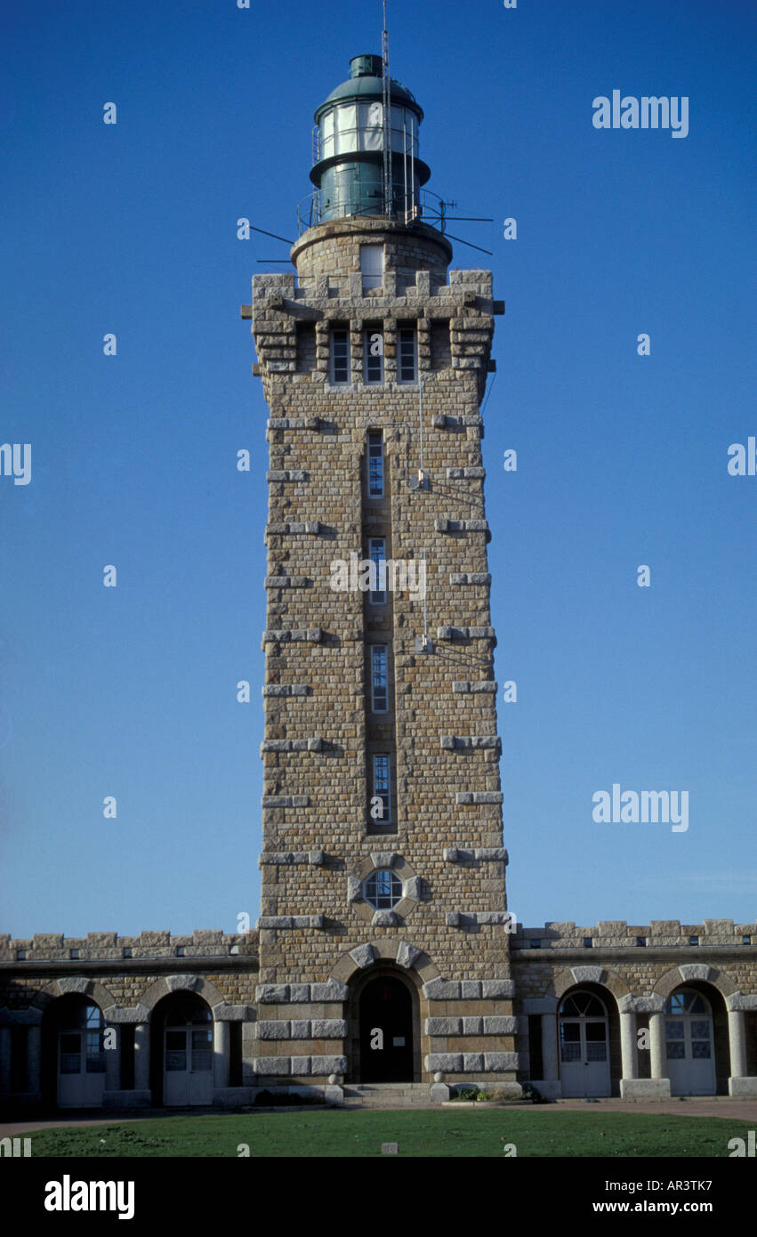 Lighthouse, Cap Frehel, Brittany, France Stock Photo - Alamy