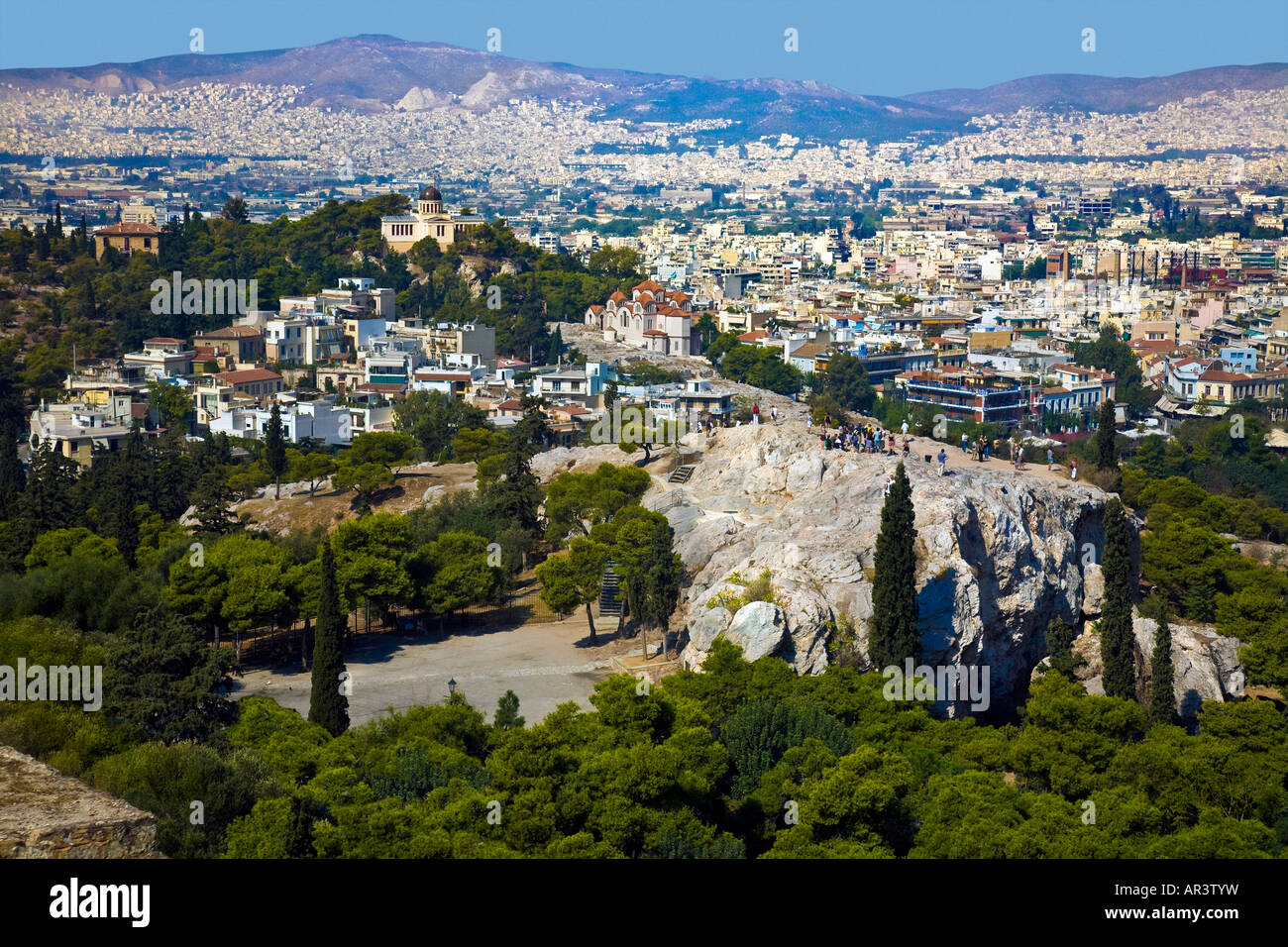 Athens Greece Landscape Stock Photo - Alamy