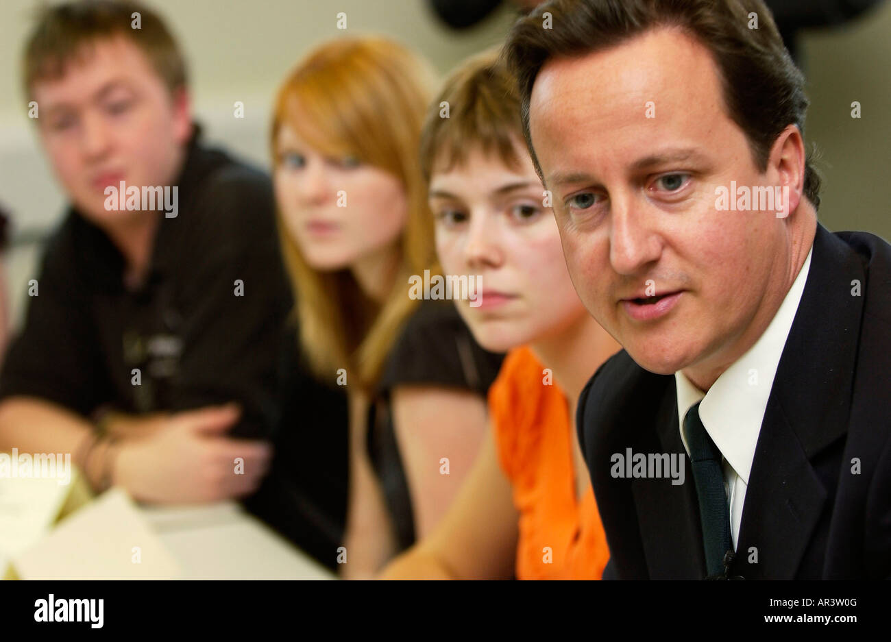 pic martin phelps 15 06 07 reporter scott chippenham visit of tory ...