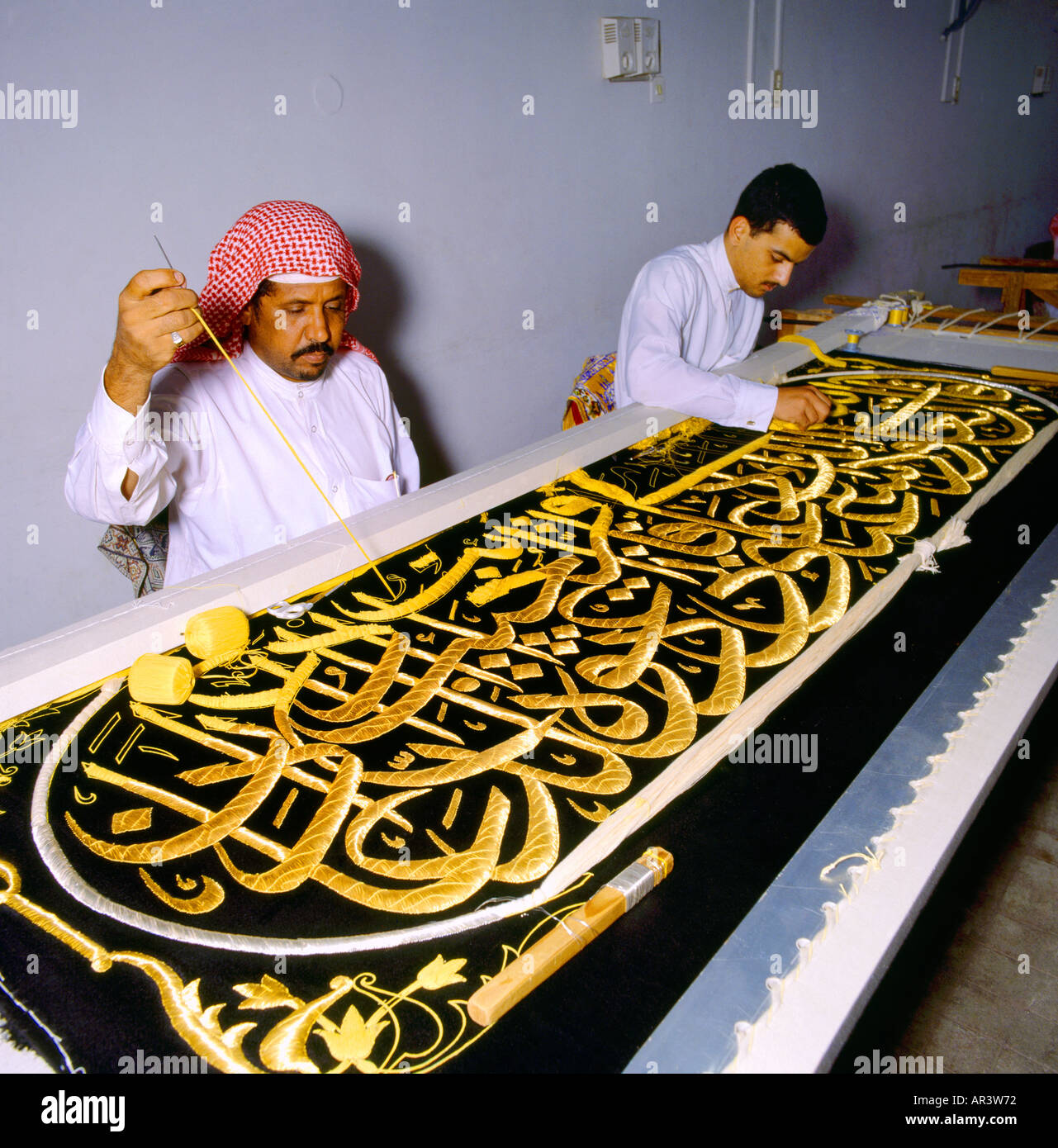Kiswah cloth hi-res stock photography and images - Alamy