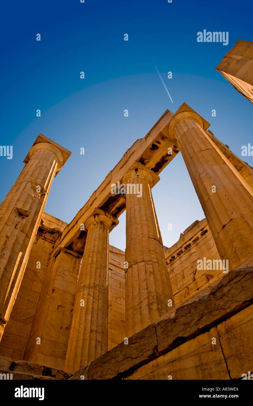 The Parthenon at the Acropolis Athens Attiki Greece Temple of Athena ...