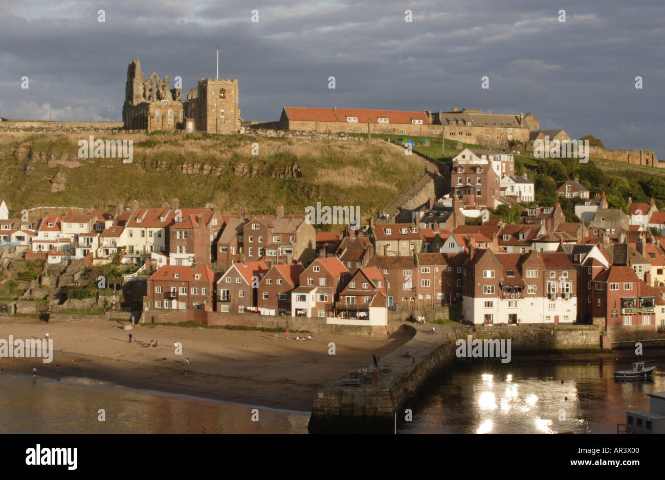 The River Esk Estuary at Whitby Stock Photo - Alamy