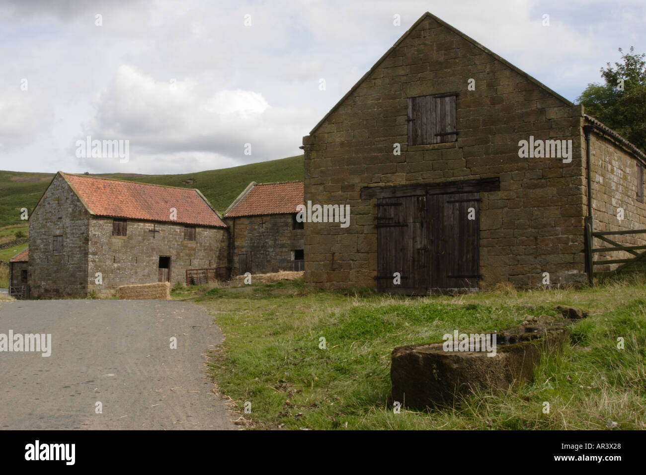 Farm Buildings in North Yorkshire Stock Photo - Alamy