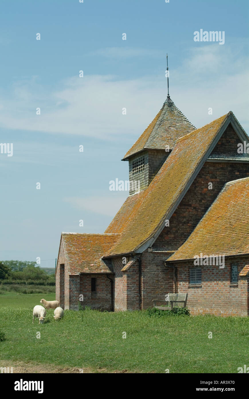 St. Thomas a’Beckett Church, Fairfield, Kent 2005 Stock Photo - Alamy