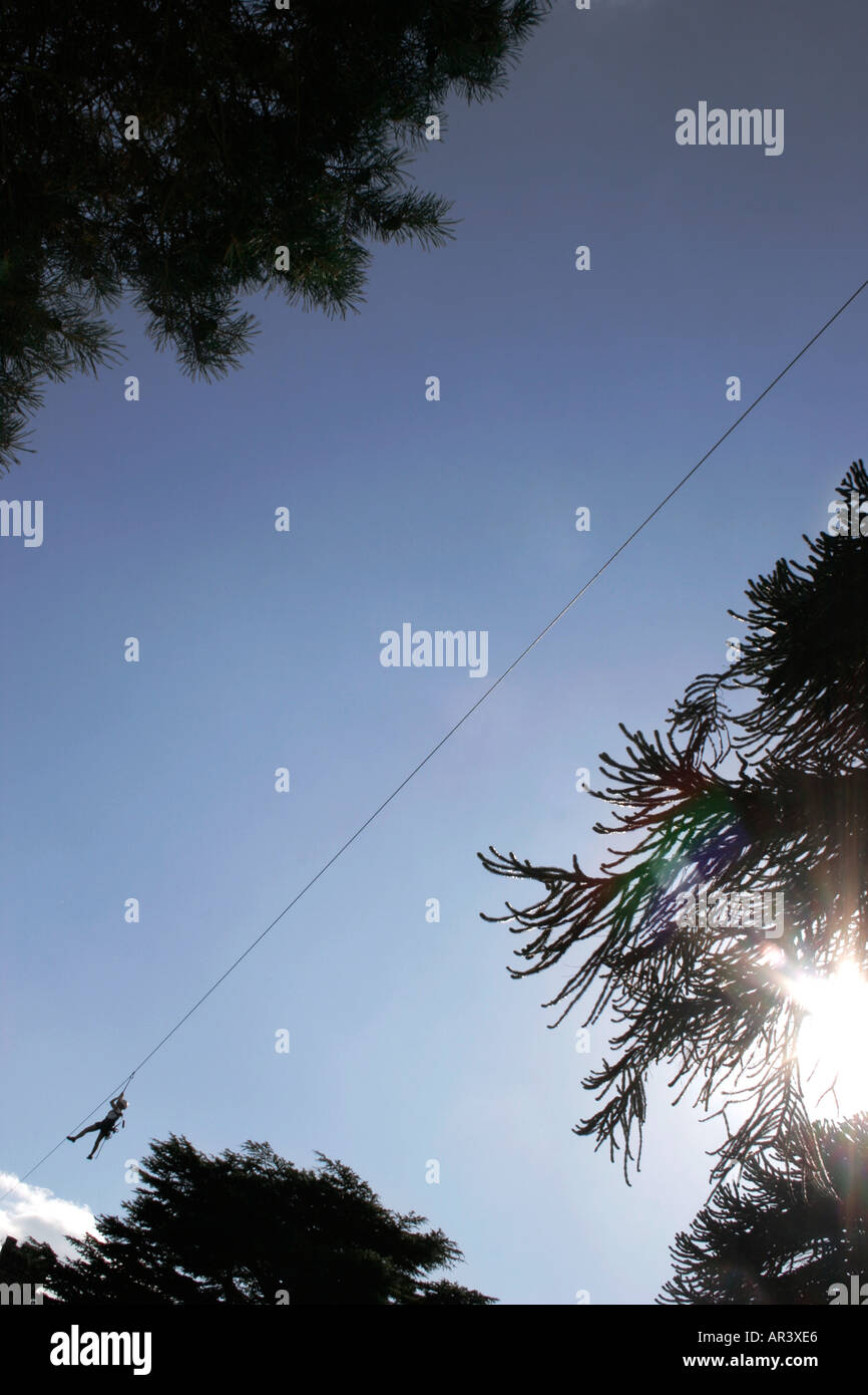 High speed zip wire hi-res stock photography and images - Alamy