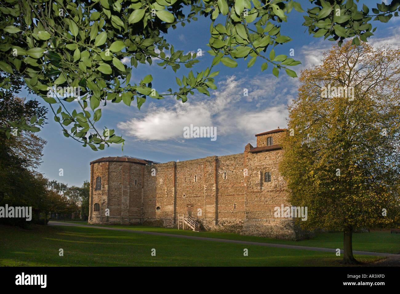 Colchester Castle in britains oldest recorded Town Stock Photo - Alamy