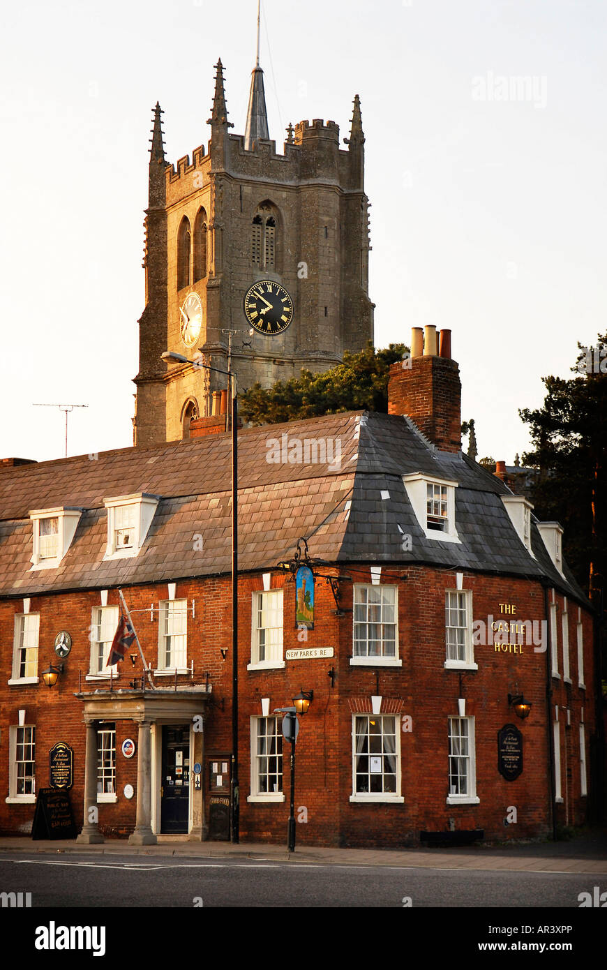 pic martin phelps devizes town guide st mary's church park street Stock ...
