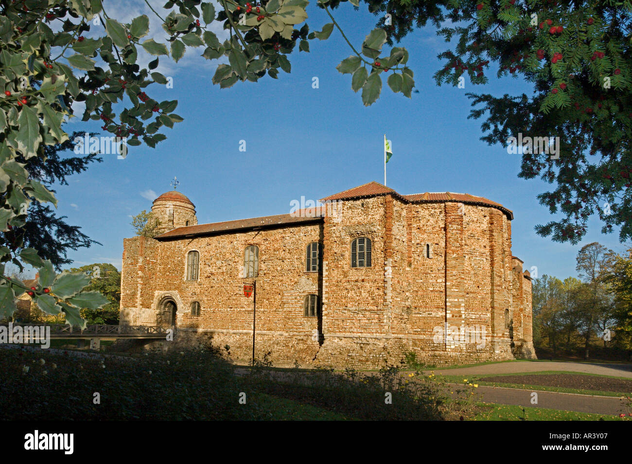 Colchester Castle in britains oldest recorded Town Stock Photo - Alamy