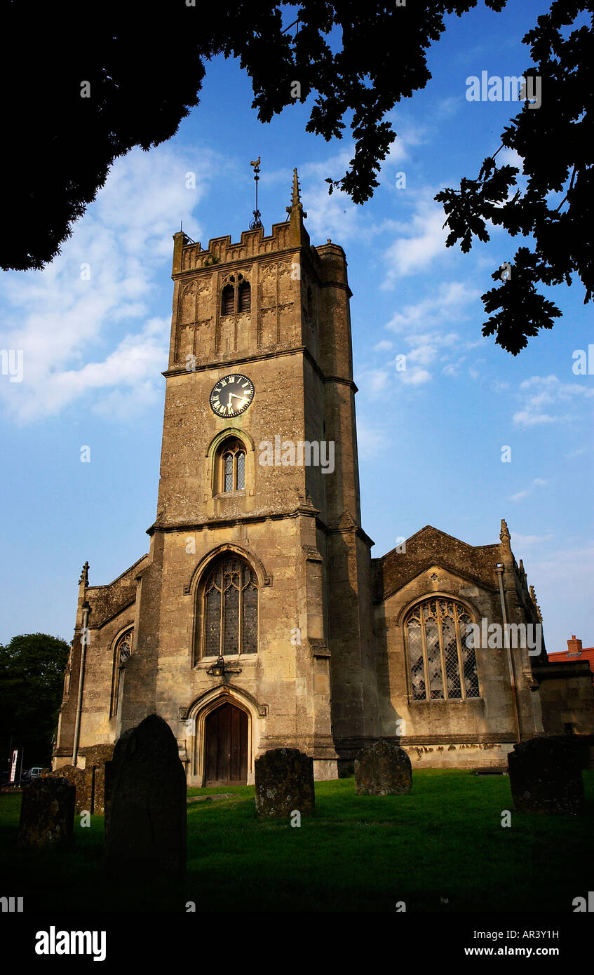 pic martin phelps devizes town guide st james church Stock Photo - Alamy