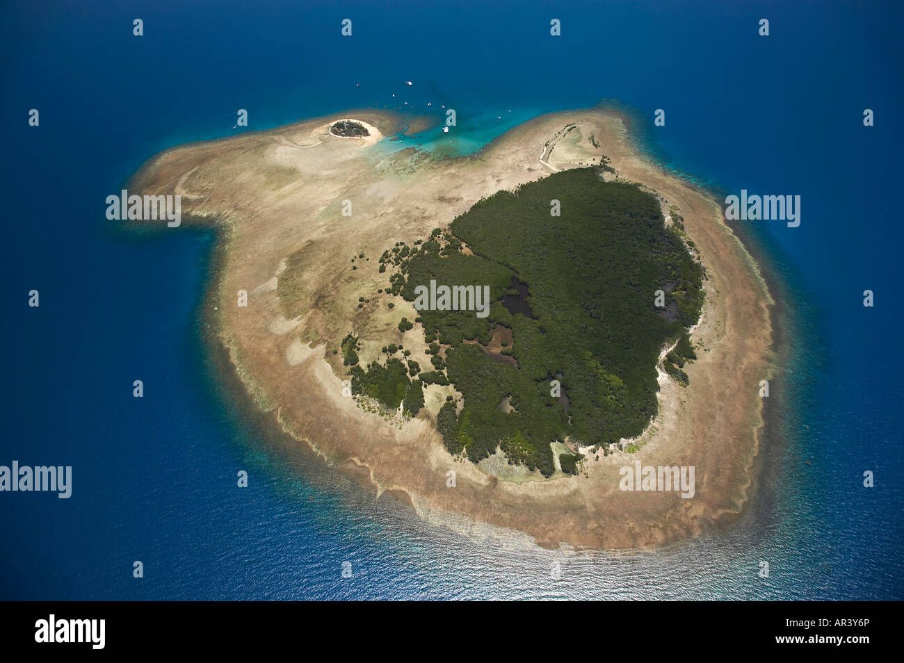 Low Isles Great Barrier Reef Marine Park near Port Douglas North ...