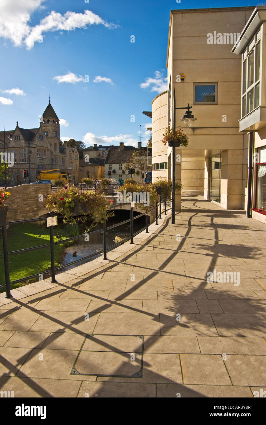 Curved shadows in Calne Wiltshire England UK EU Stock Photo - Alamy