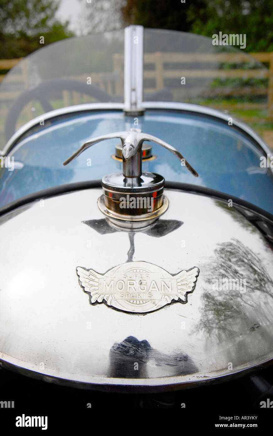 Morgan sports car badge hi-res stock photography and images - Alamy