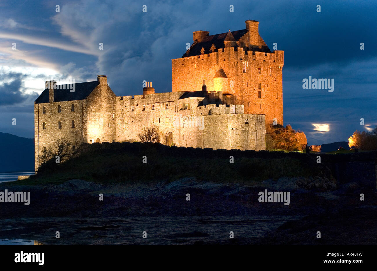 Eilean Donan Castle, Dornie, Wester Ross, Scotland Stock Photo - Alamy